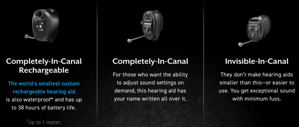 Starkey Signature Series IIC NW Hearing aids | AudioHearing Melbourne